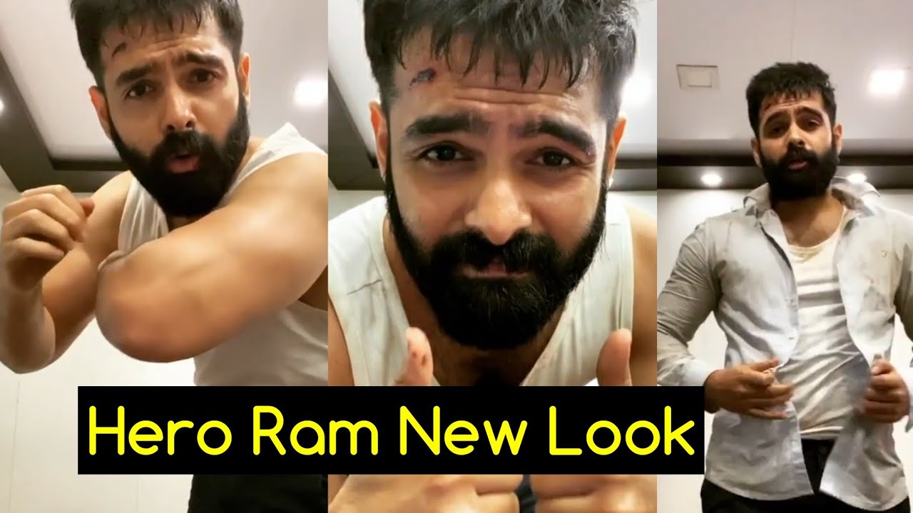 #Heroram#REDTHEMOVIE Ram pothineni shares video to peterhein master ...