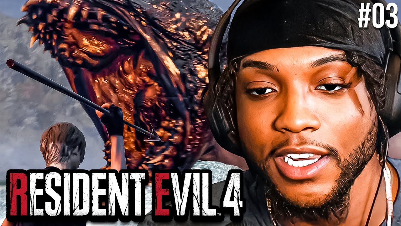 YOURRAGE FIRST “BOSS FIGHT” in Resident Evil 4 Remake - Part 3 - YouTube