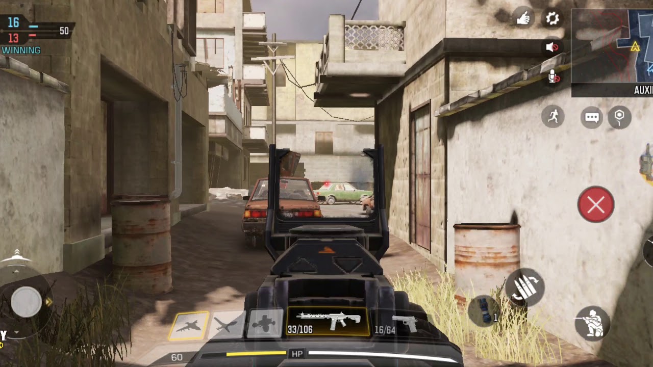 COD Mobile Frontline Crash Map Pistol Win MVP M4 Assault call of duty ...