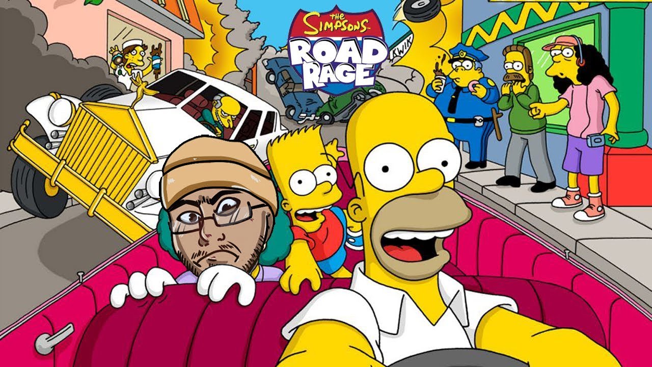 Personal Taxi Service | The Simpsons: Road Rage PS2 Gameplay - YouTube