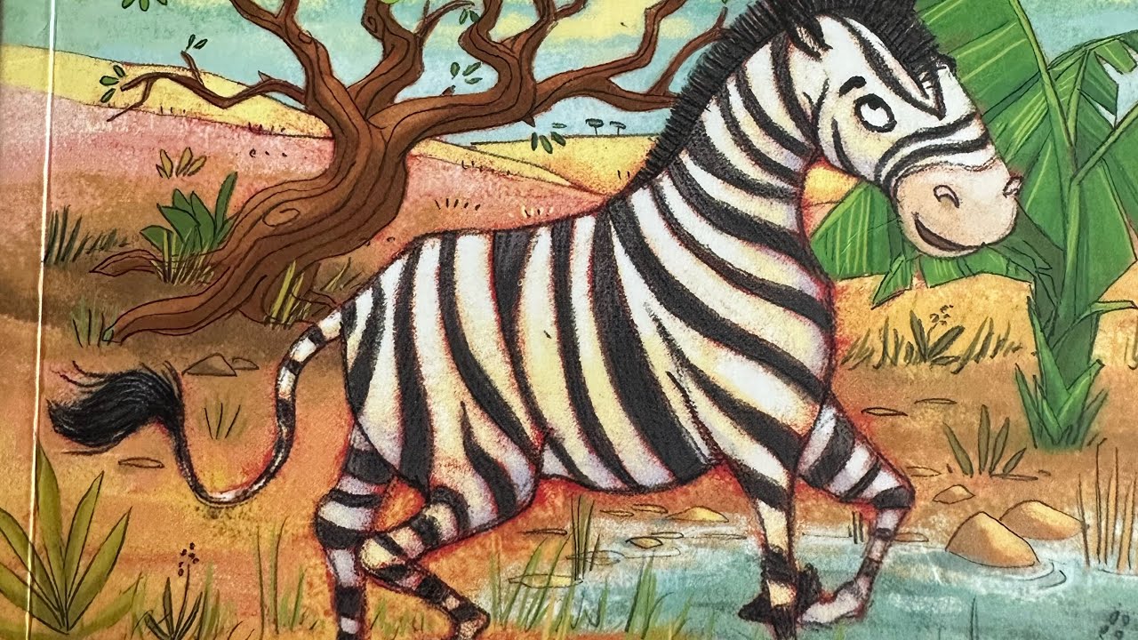 Storybooks for kids | How zebras got their stripes? | fun kid’s story ...