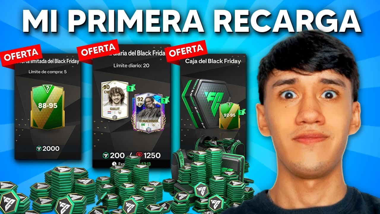 HICE MI PRIMERA RECARGA DE FC POINTS EN FC MOBILE! (OFERTAS BLACK ...