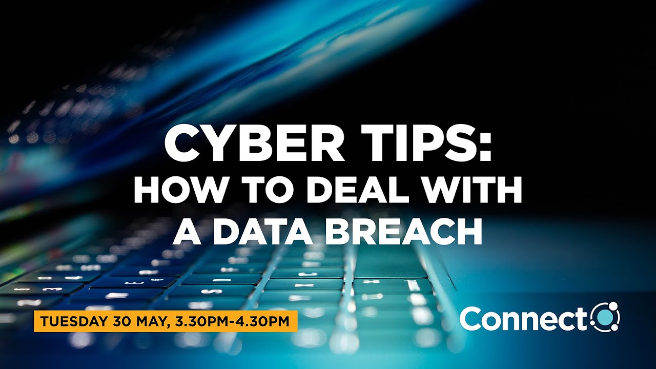 Cyber tips: how to deal with a data breach - YouTube