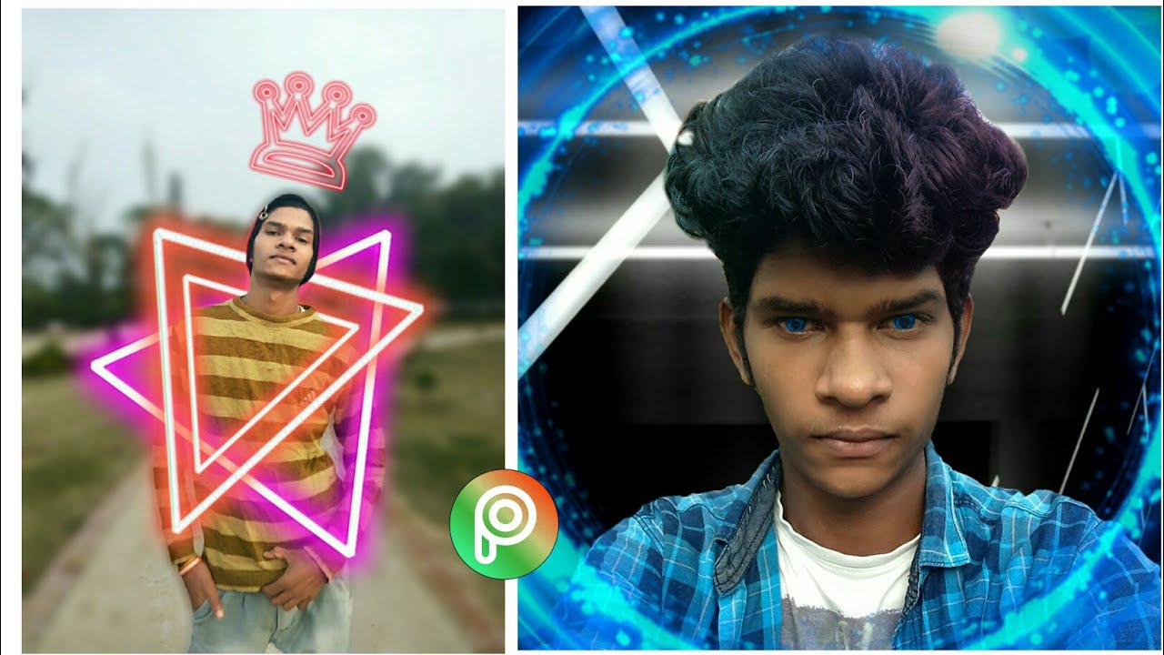 Picsart Neon Photo Editing | PicsArt Tutorial | Neon Effects | Step By ...