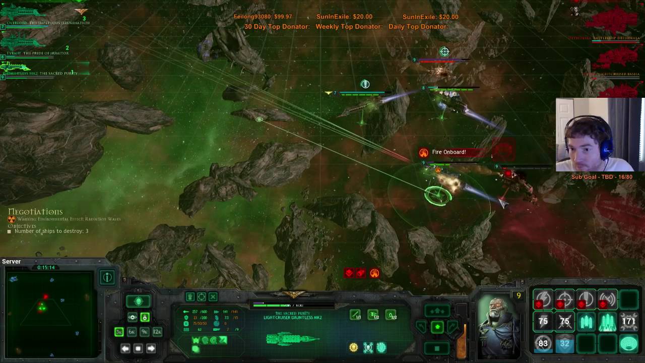 Battlefleet Gothic: Armada Campaign Turn 20 - YouTube