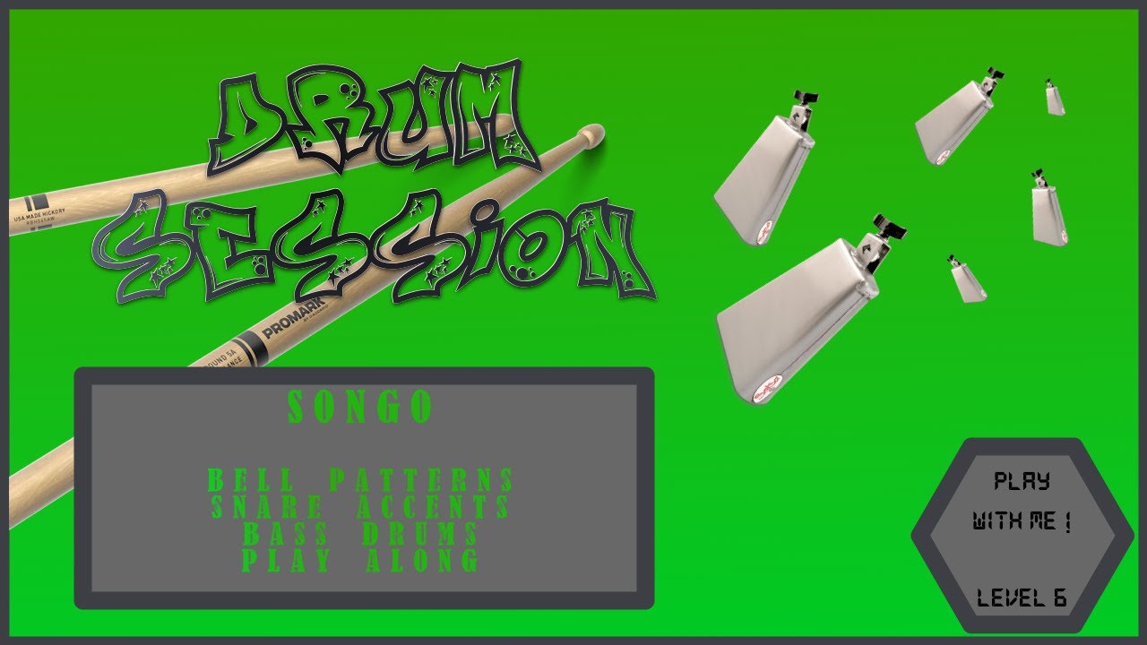 Play with me some SONGO patterns ! .:. DRUM SESSION .:. - YouTube