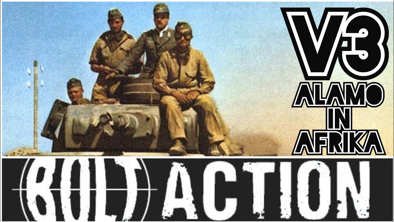 NEW V3 Bolt Action Battle Report - Afrika Korp vs Partisans - YouTube