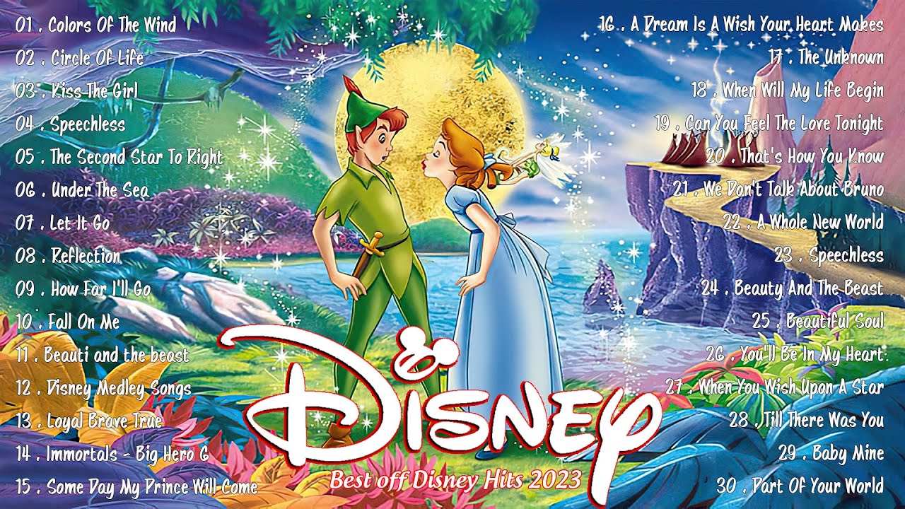 Dreamy Disney 🍭The Ultimate Disney Classic Songs 🍭 - YouTube