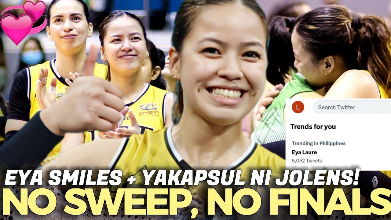 Trending to! 6'2 off the Bench OH, tinik kay Eya! Lasalle No Sweep No Finals for Eya, Sweet ...