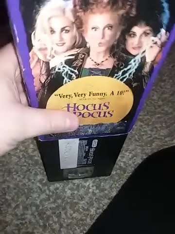 Hocus Pocus (1993) VHS Review - YouTube