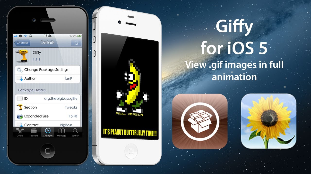 Giffy - Enable Animated GIF Images From the Camera Roll - YouTube