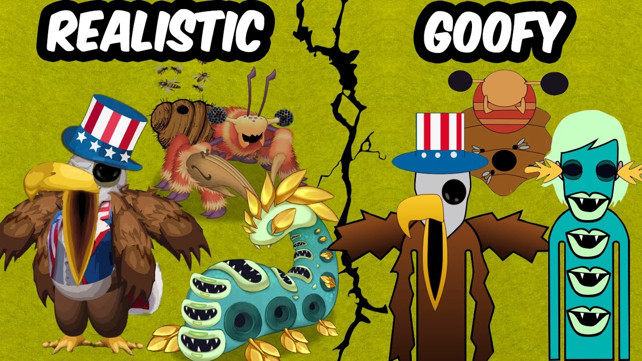 MonsterBox DEMENTED DREAM ISLAND with FREEGLE, BUZZINGA, FLEECHWURM ...