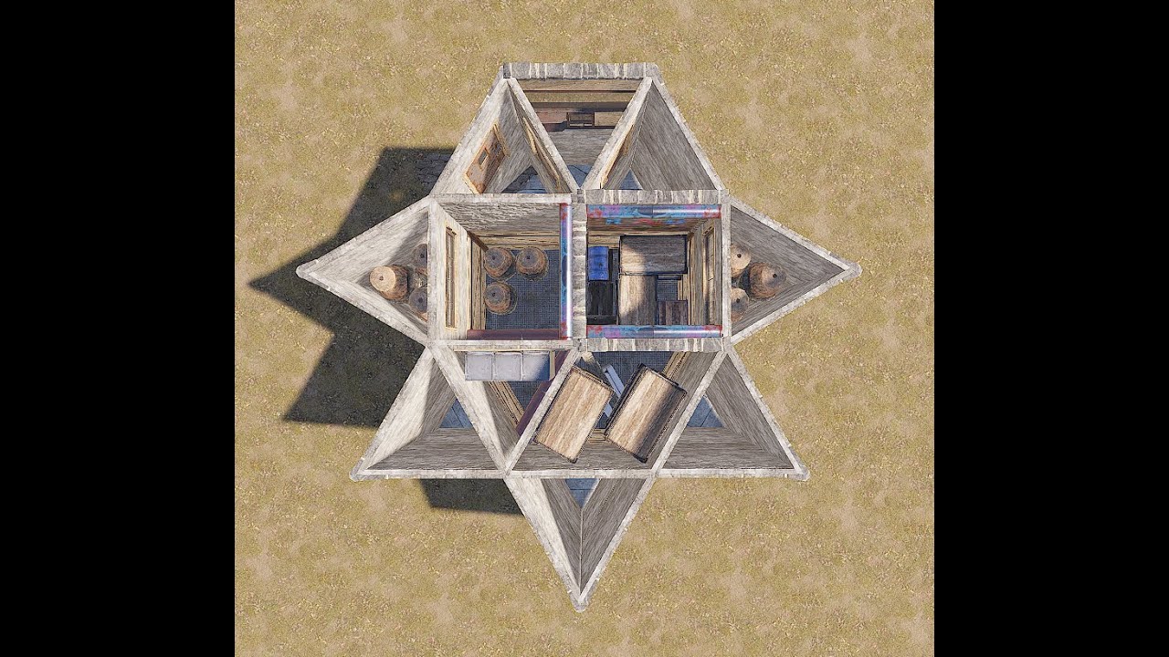 Rust Solo God Bunker Base Design - YouTube