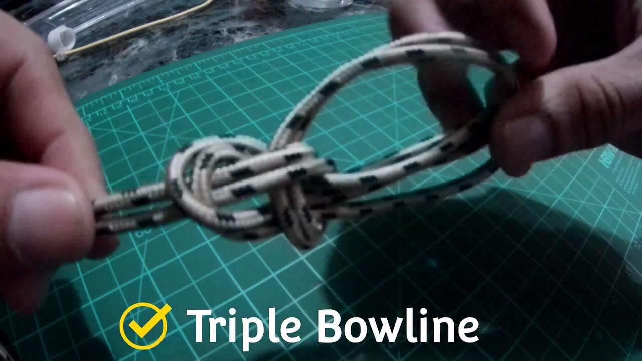 Basic Knot-tying for survival - YouTube