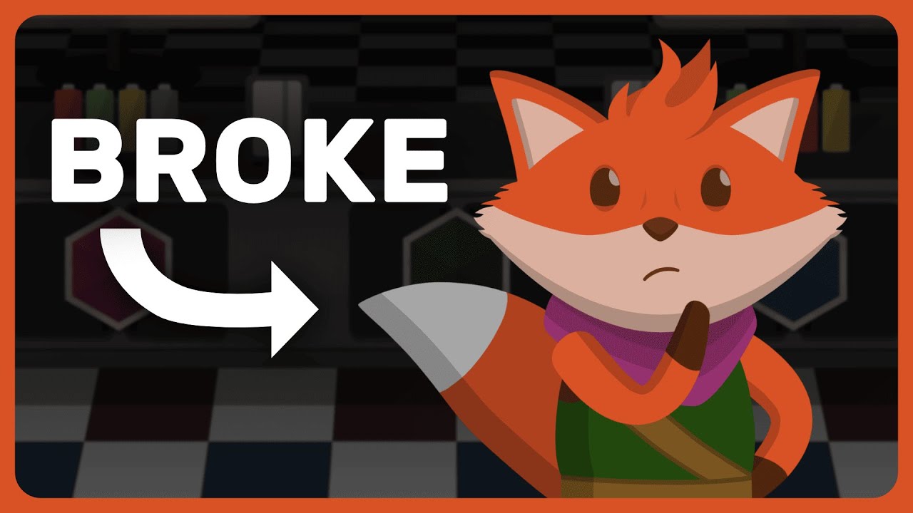 When TUNIC Fox runs out of money... [Animation] - YouTube