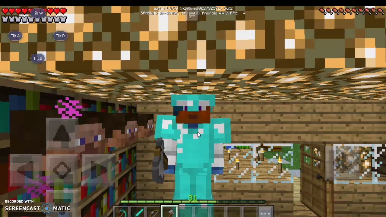 Minecraft 1.0.5 - YouTube