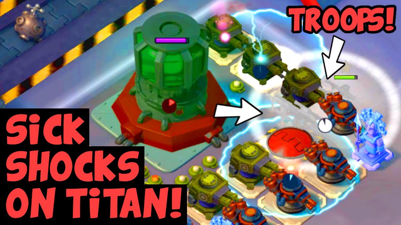 Summer Hits! Sick Shocks on Titan! Boom Beach - YouTube