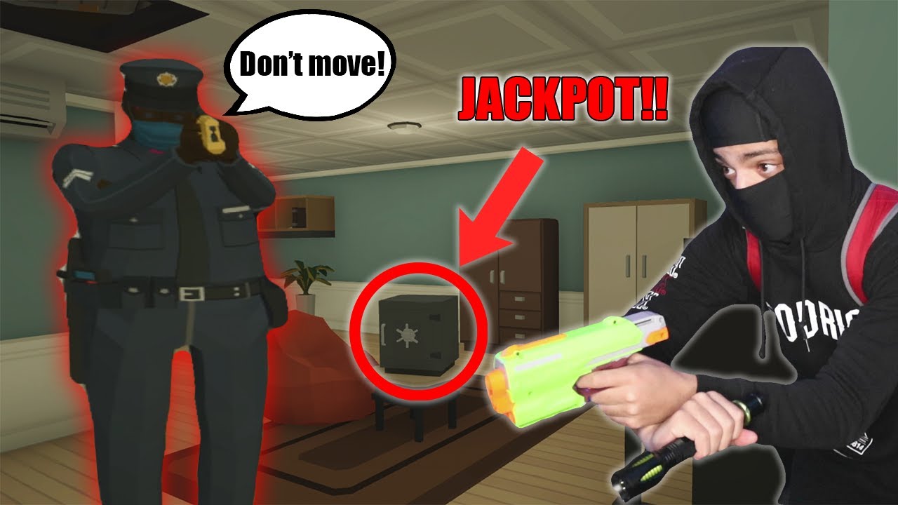 THIS GAME TEACHES YOU HOW TO BREAK INTO HOUSES IN VR!! (The Break In ...