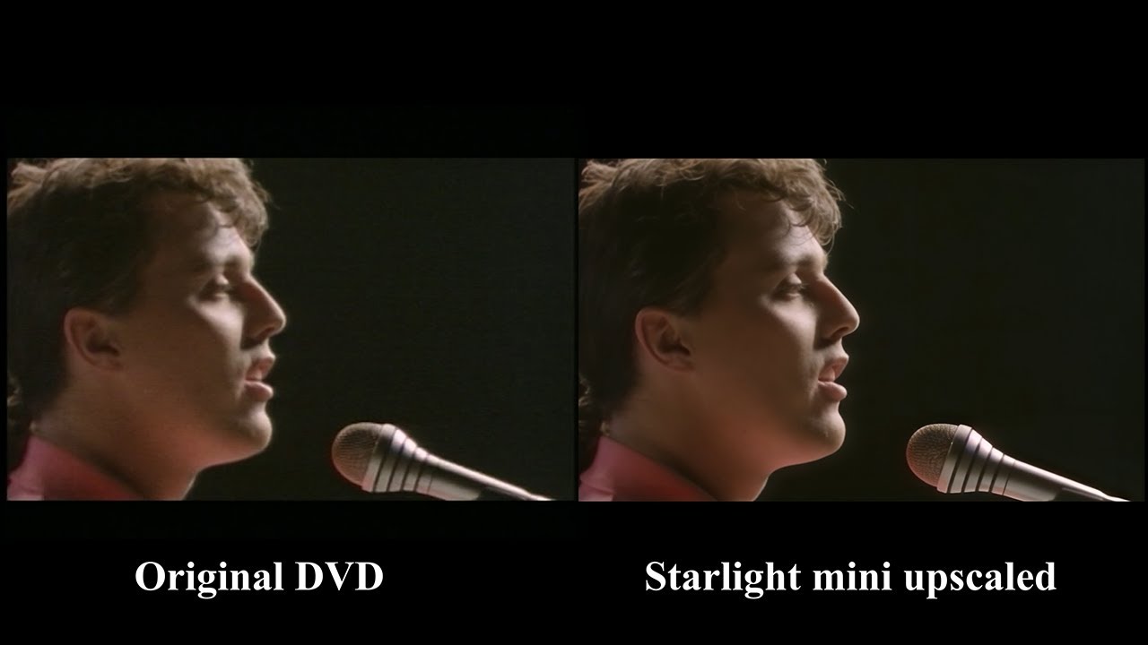 Topaz Video AI 7 - Starlight Mini upscaling model test 2 - YouTube