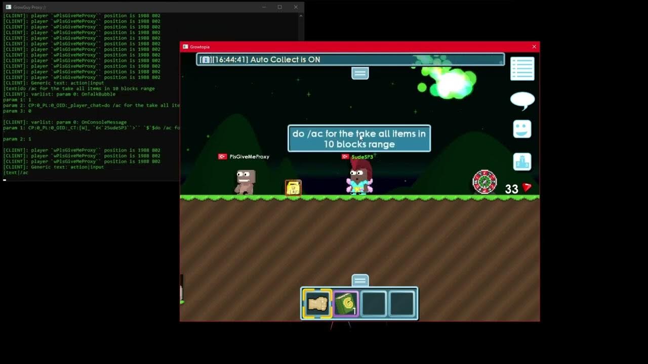 Growtopia Proxy GrowGuy for v4.24| Auto Collect | Wrench Pull | Fast Drop | Fast Trash | NO BAN ...