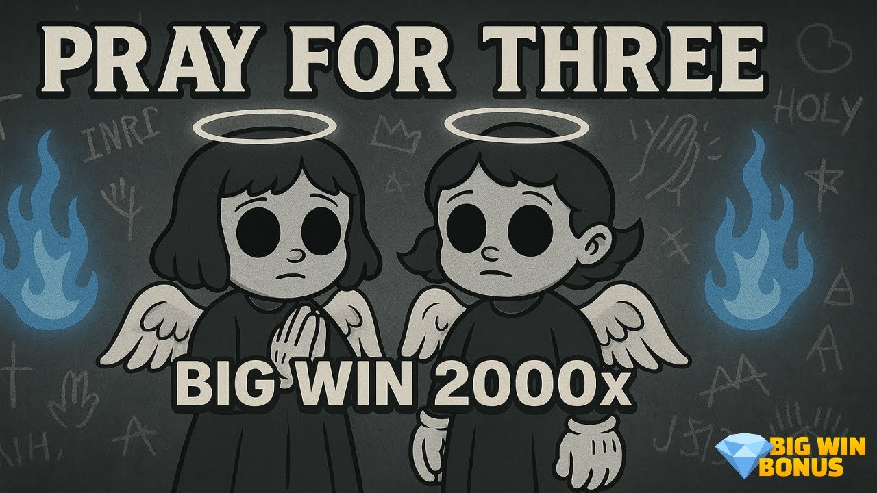 PRAY FOR THREE (HACKSAW GAMING) BIG WIN 2000x 😱🤑 NEW SLOT - YouTube