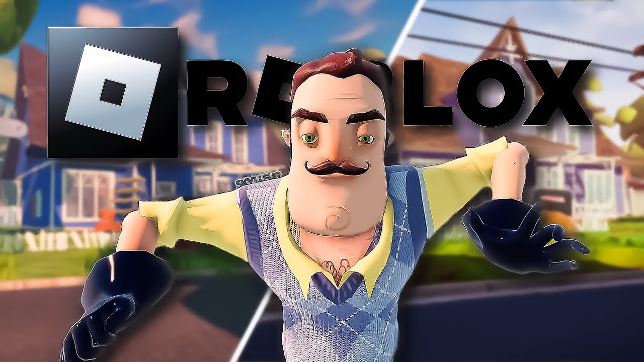 HELLO NEIGHBOR on ROBLOX !! - Act 1 & 2 (Gameplay) - YouTube