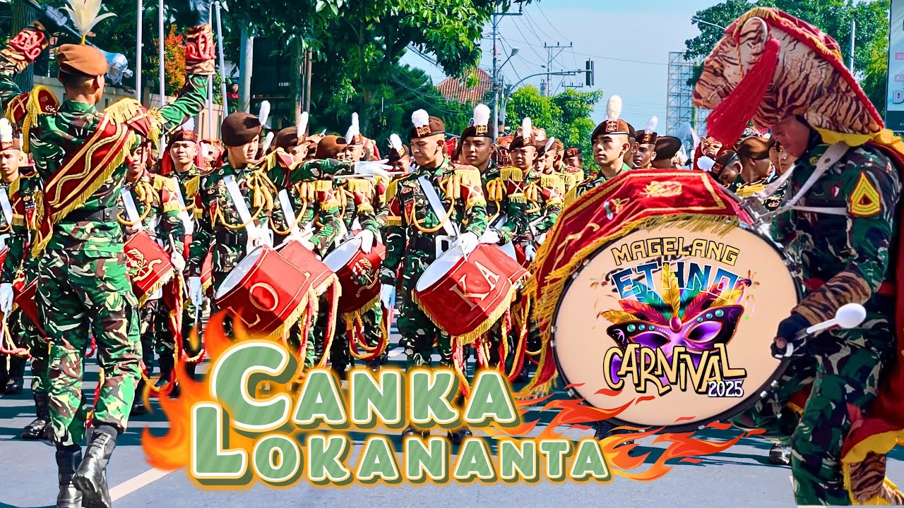 AMAZING🔥MARCHING BAND GSCL CANKA LOKANANTA AKADEMI MILITER - MAGELANG ...