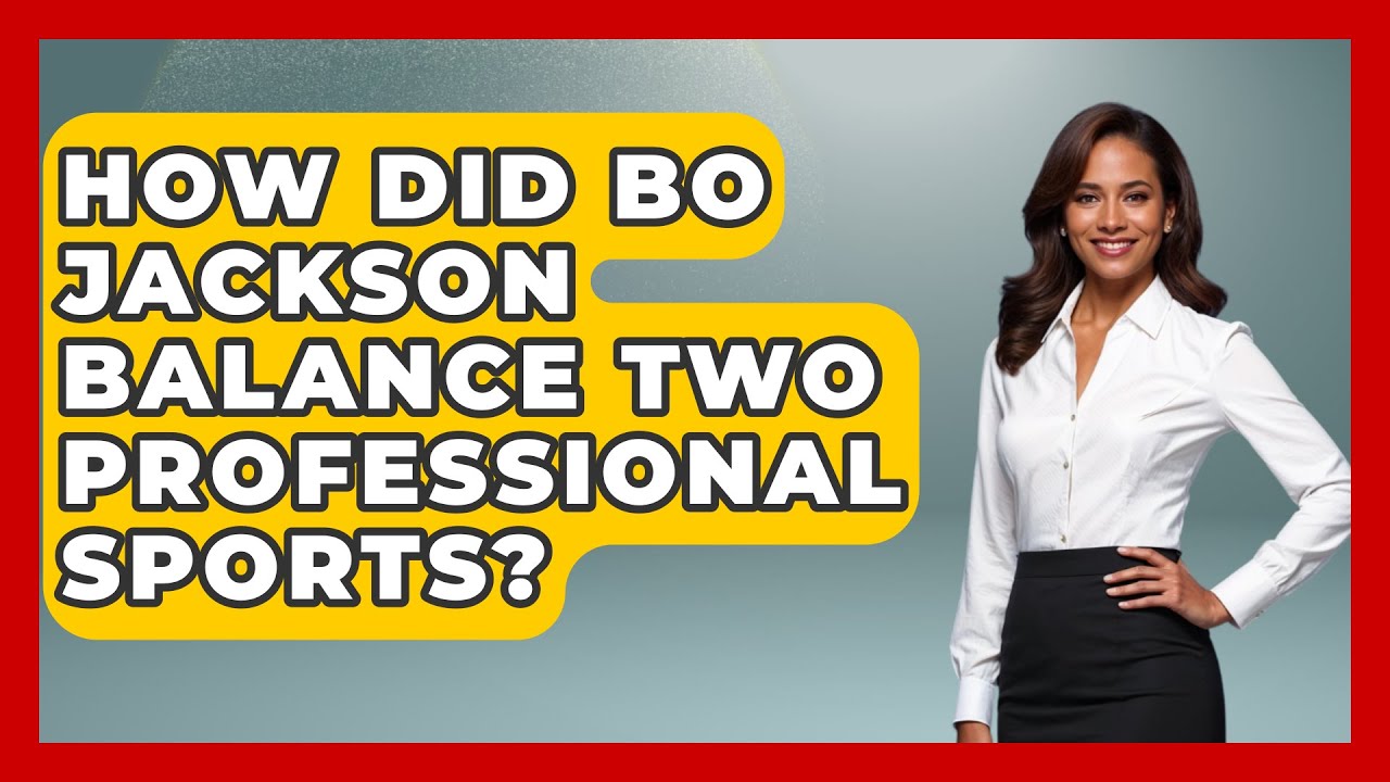 How Did Bo Jackson Balance Two Professional Sports? - Epic Sports Tales - YouTube