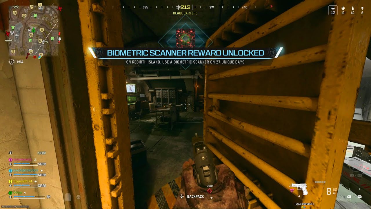 Secret Vault Open on Rebirth Island Tutorial (Rebirth Island Biometric ...