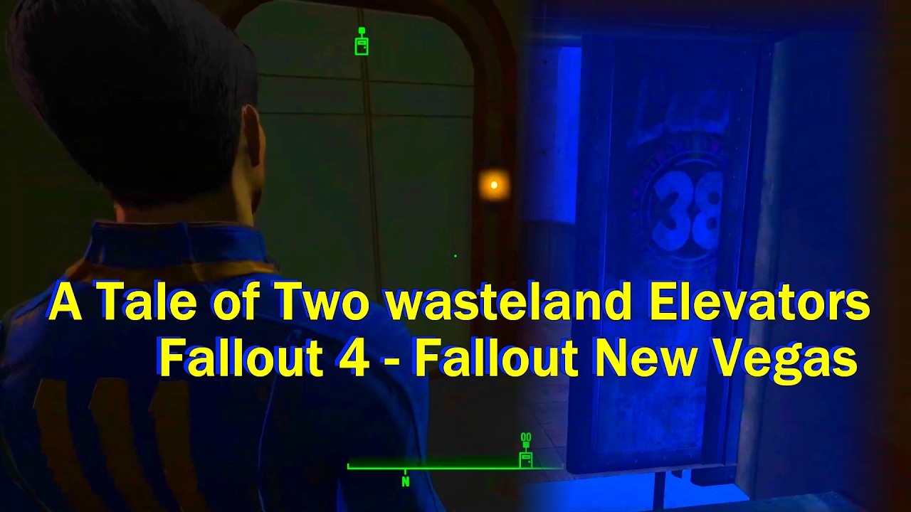 Fallout 4 Elevator vs Fallout New Vegas Elevator - YouTube