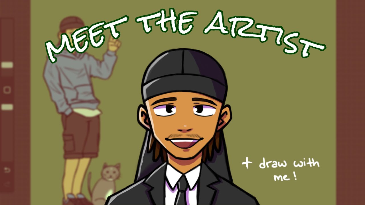 meet the artist! draw with me | introduction to my channel🪴 - YouTube