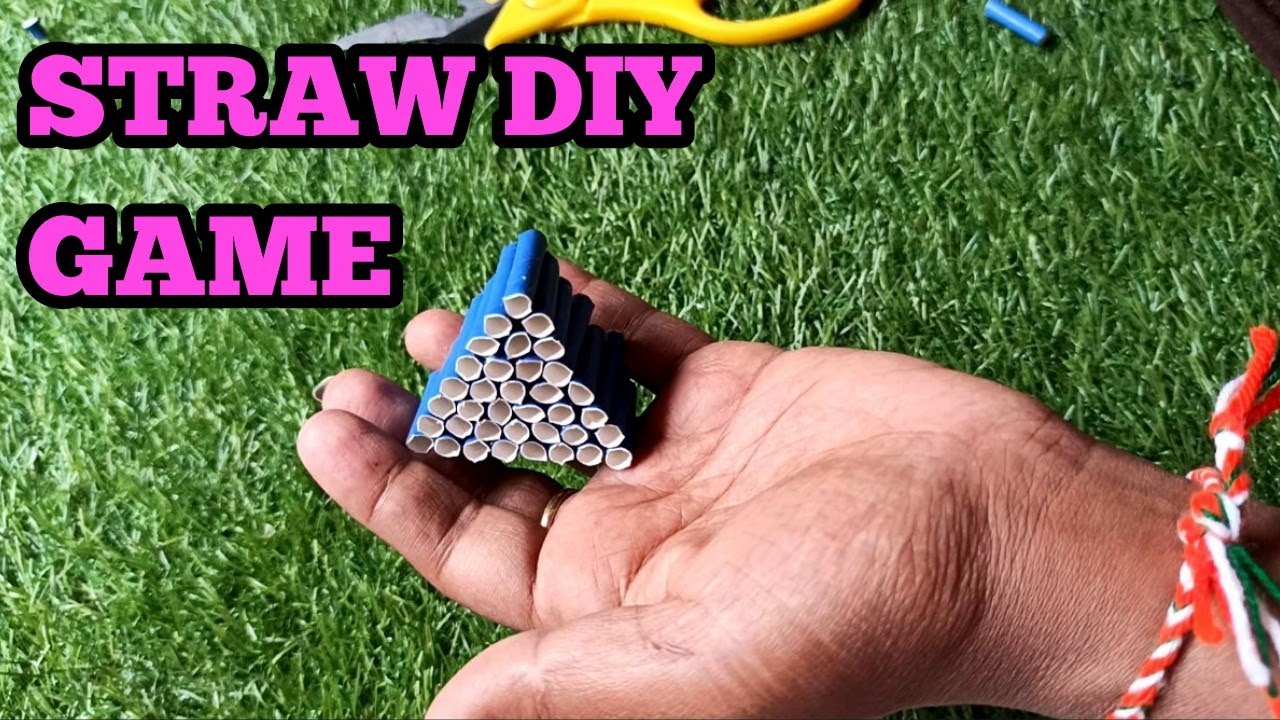 STRAW GAME/DIY GAME - 9/Mom beauty arts/MBA - YouTube