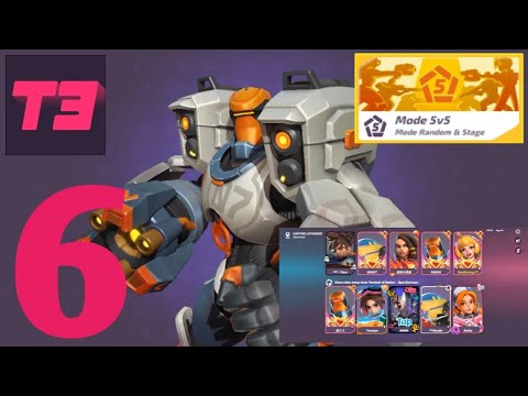 T3 Arena - Gameplay Walkthrough Part 6 - 5v5 (Android, IOS) - YouTube