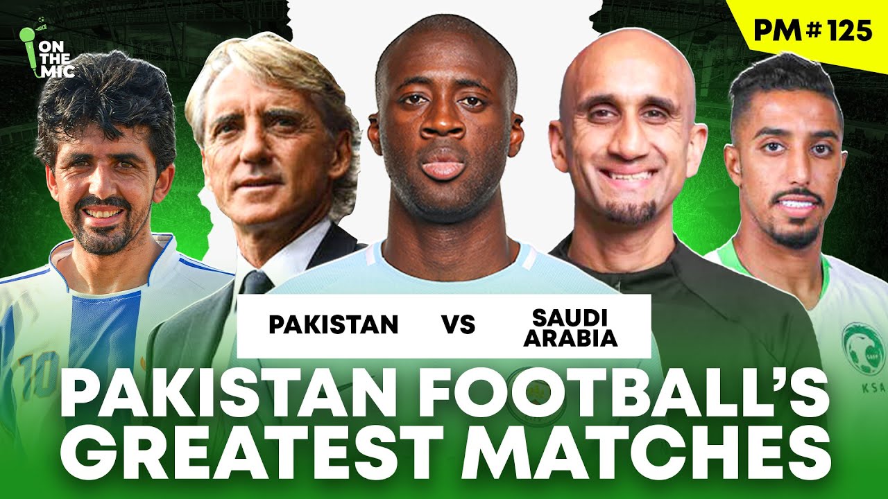 BIGGEST FOOTBALL MATCHES IN PAKISTAN HISTORY | PAKISTAN vs SAUDI ARABIA ...