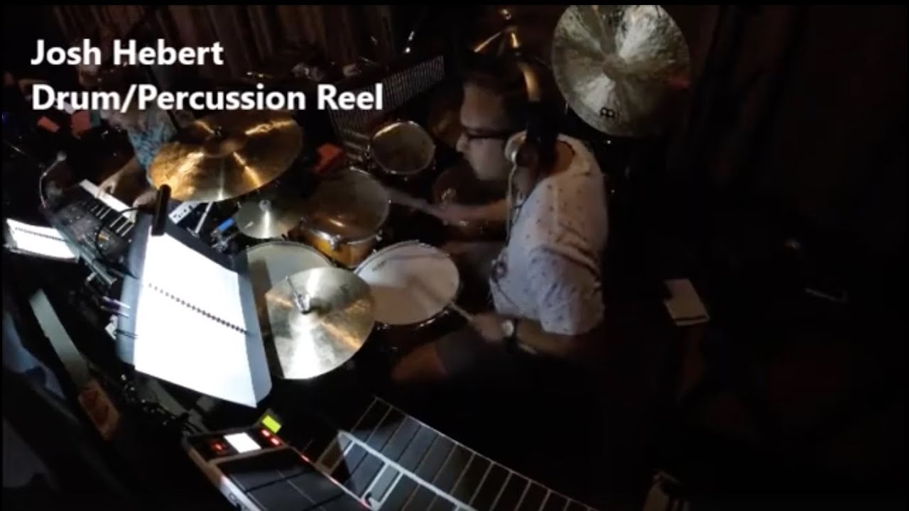 Josh Hebert Drum Reel - YouTube
