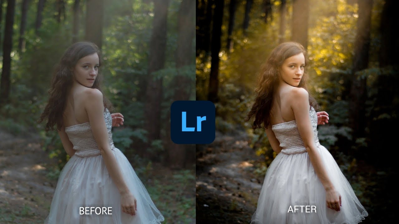 Create Dramatic Portrait look using Lightroom - YouTube