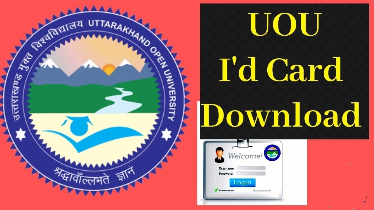 Download your Identity Card 🪪 Uttarakhand Open University. Download ...