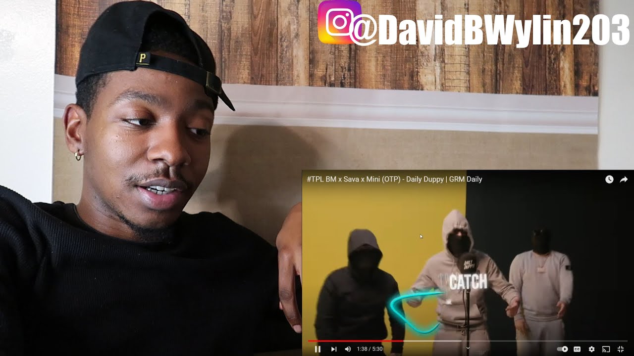 AMERICAN REACT to #TPL BM x Sava x Mini (OTP) - Daily Duppy | GRM Daily ...