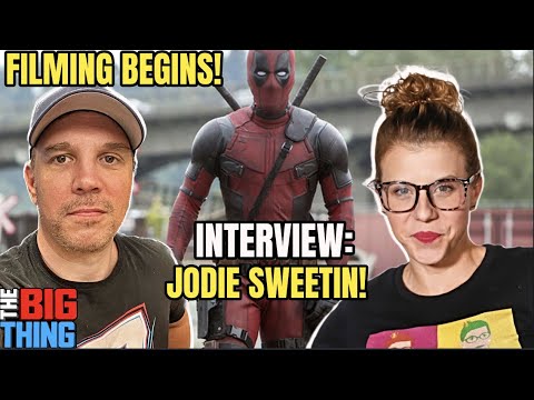 Deadpool 3 begins shooting! Jodie Sweetin in studio INTERVIEW! | The Big Thing - YouTube