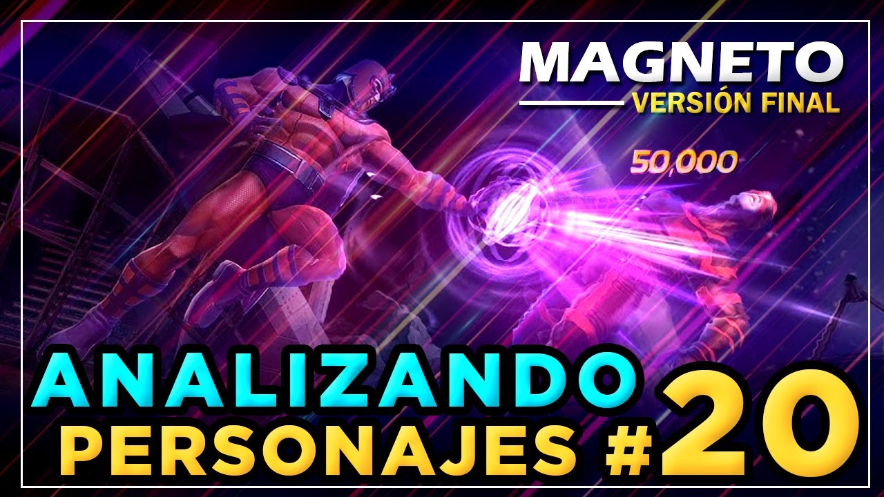MAGNETO MEJORADO HABILIDADES MARVEL BATALLA MCOC - YouTube