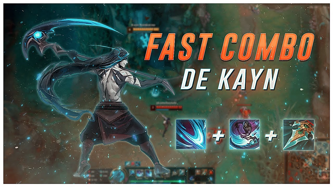 COMO FAZER O FAST COMBO DE KAYN W,Q,GARRA | League of Legends | MONO ...