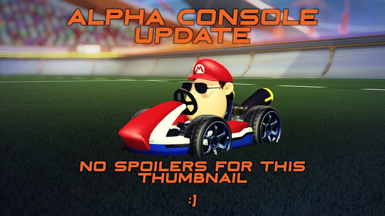 ALPHA CONSOLE UPDATE | I'm not spoiling this : ) - YouTube