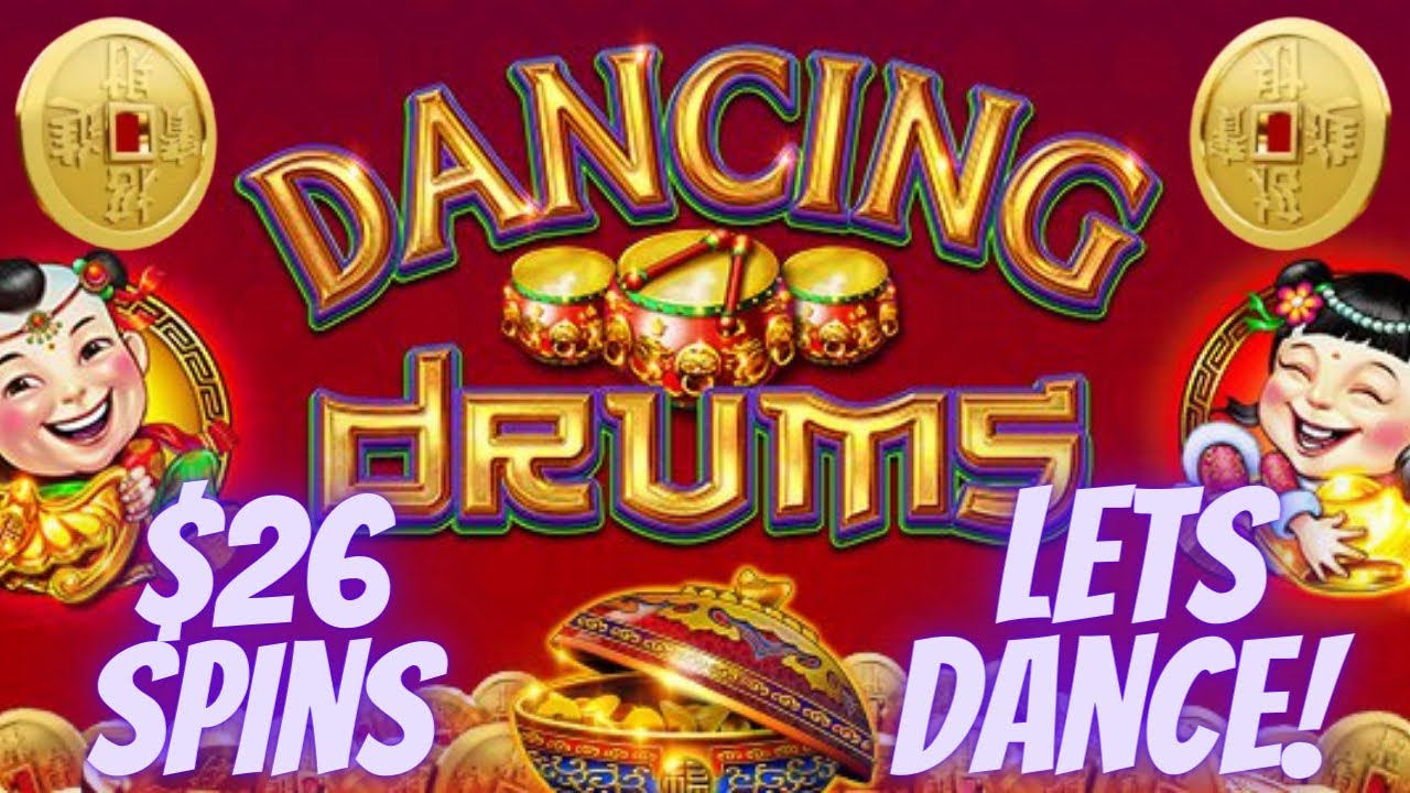 LETS DANCE 🕺💃🏿 DANCING DRUMS SLOT MACHINE HIGH LIMIT LIVE PLAY AT THE ...