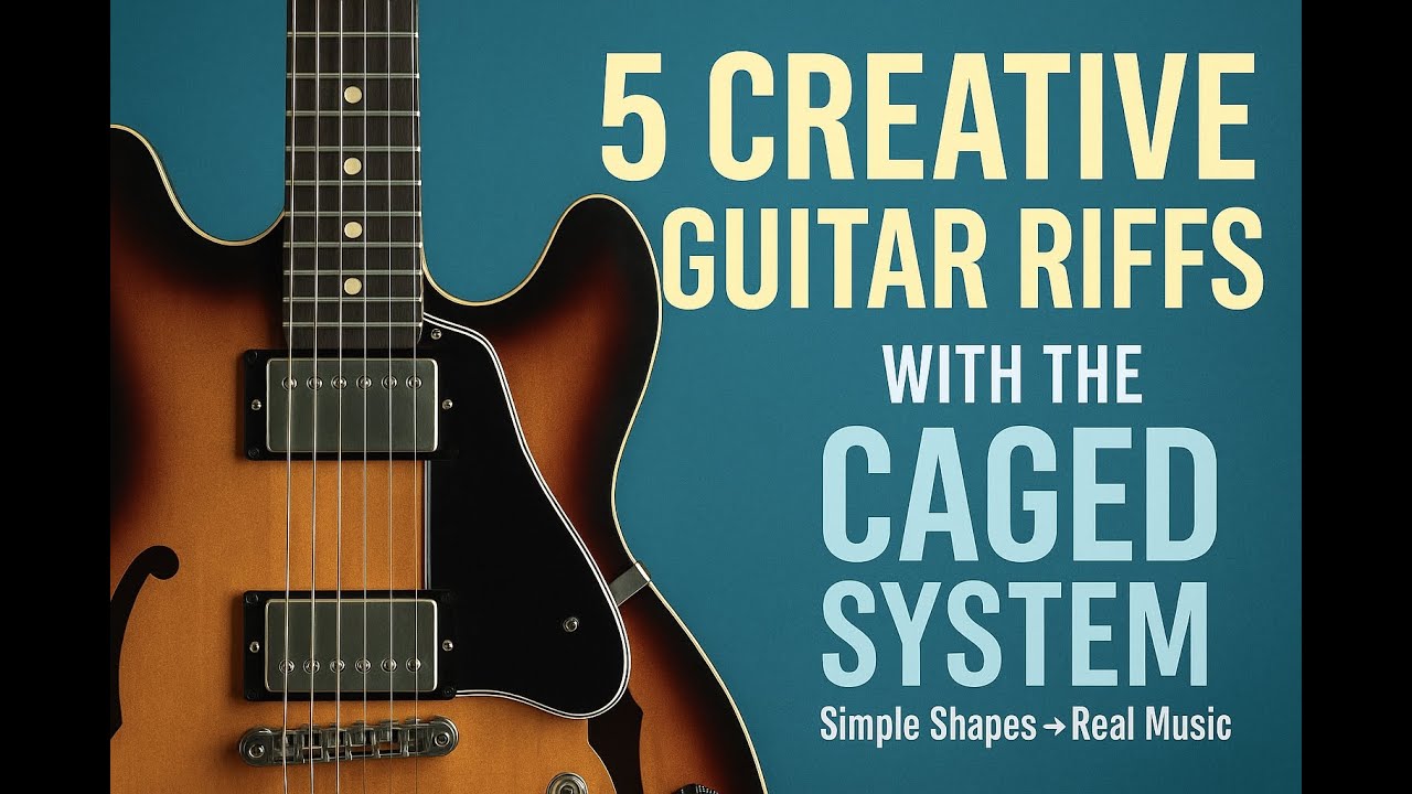 5 Creative Guitar Riffs with the CAGED System - YouTube