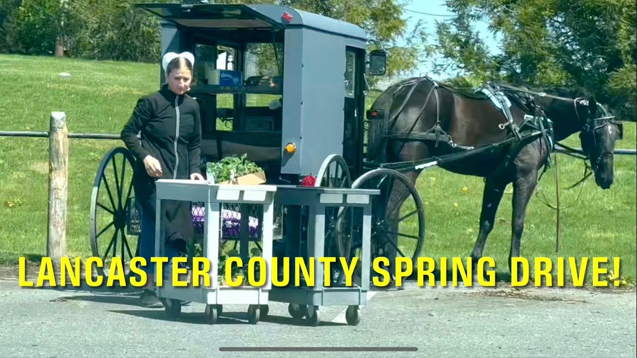 Spring Drive in Lancaster County Pennsylvania! 4K! - YouTube