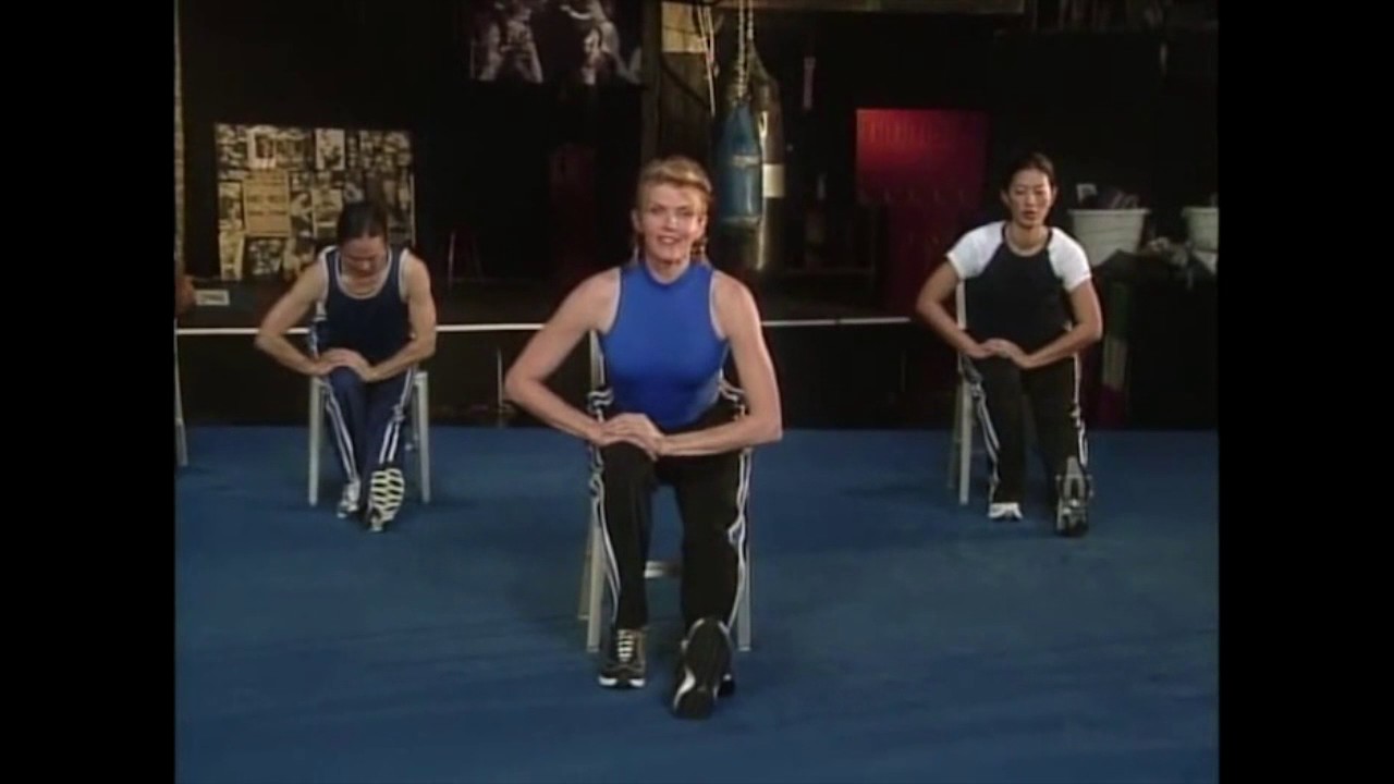 4-Minute Time Out - Chair Stretch - YouTube