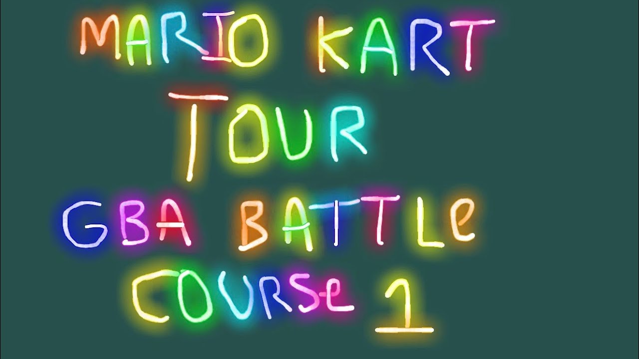 Mario Kart Tour- GBA Battle Course 1 #10 - YouTube