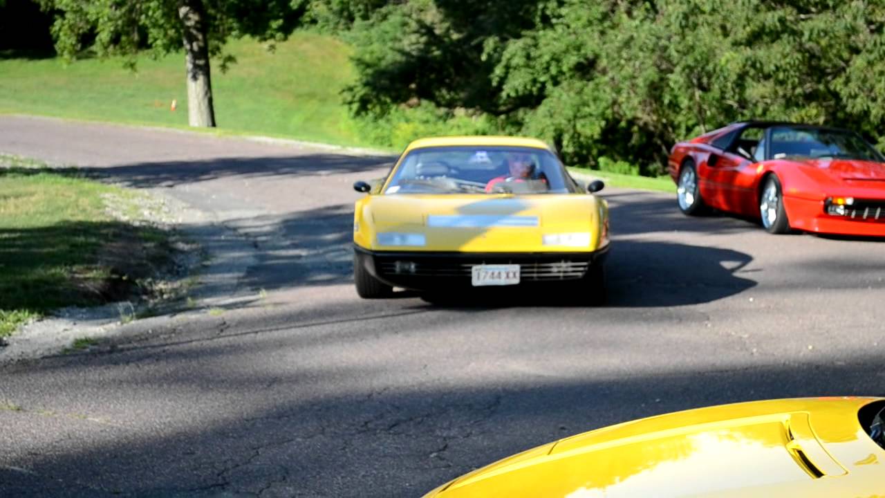 Flat 12 Ferrari driving HD - YouTube