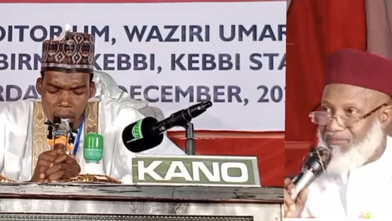 Yasir Hamza ,60 hizb, Kano, @ National Qur'anic Recitation Competition ...