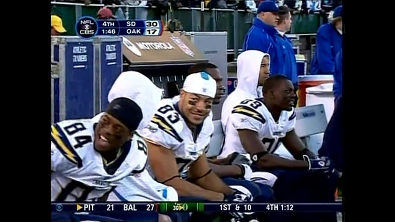 December 30 2007 SD Chargers vs Raiders Win 30-17 (Full) - YouTube